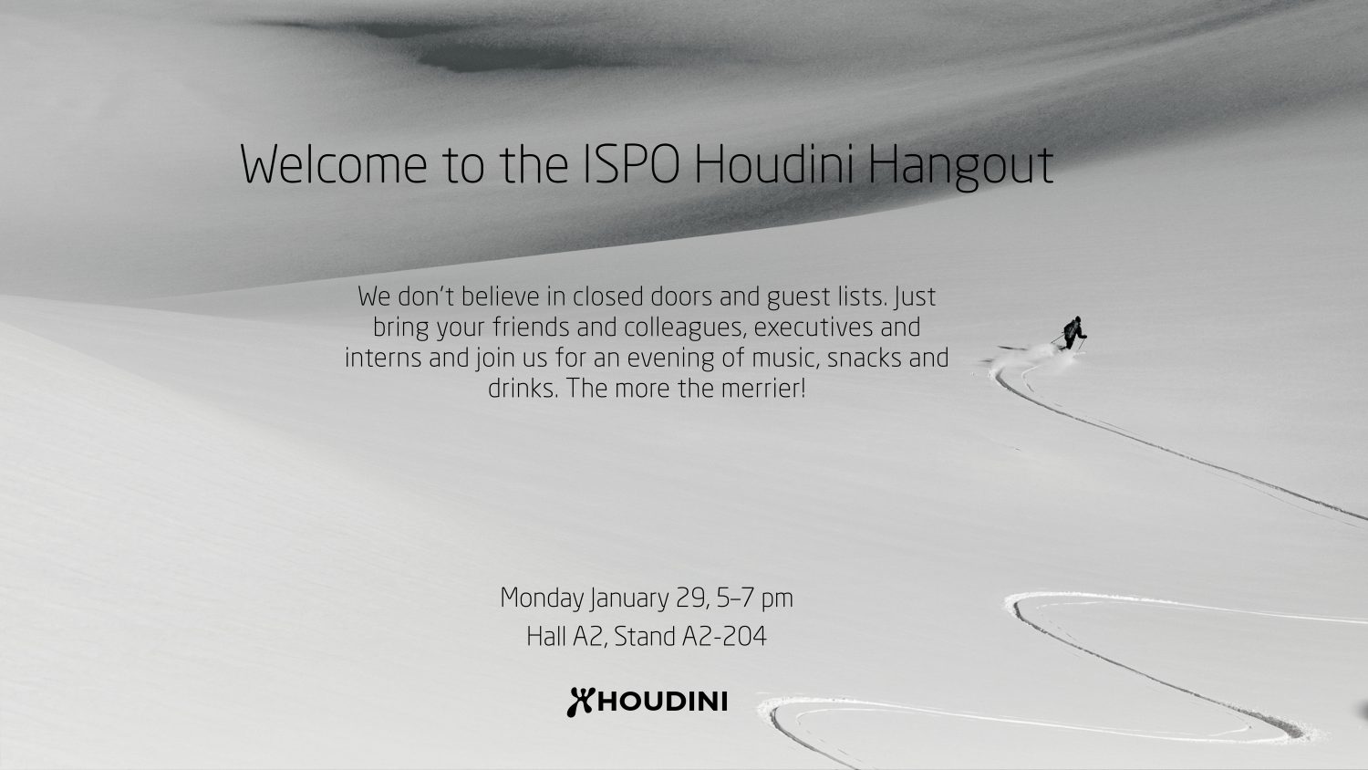 Houdini Hangout ISPO - Scandinavian Outdoor Group